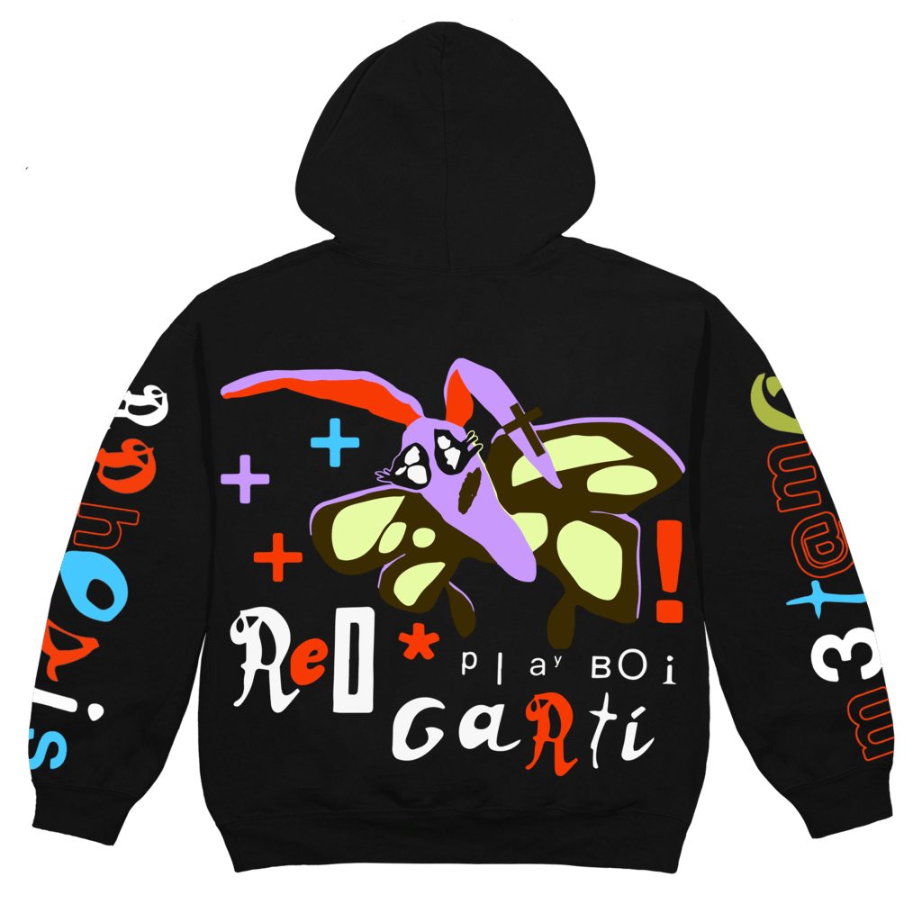 Playboi Carti Cpfm 4 wlr m3tamorphosis hoodie - Playboi Carti Merch ...