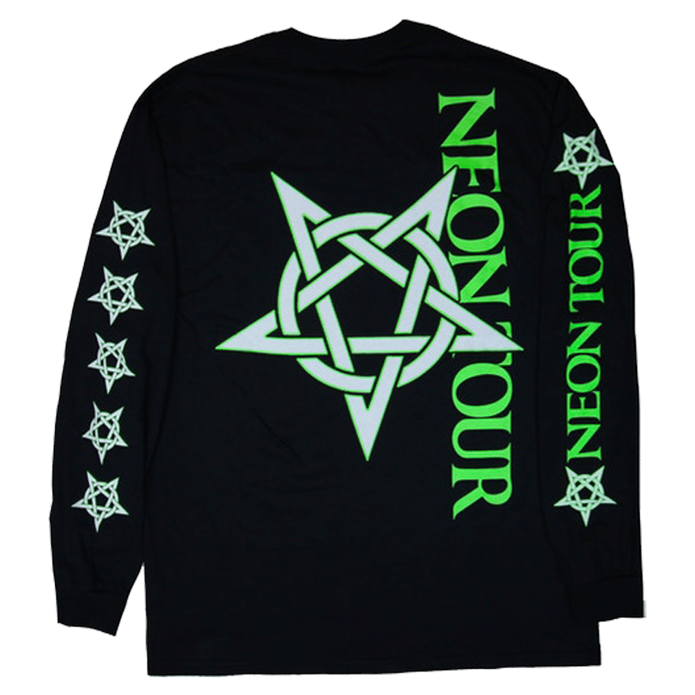 Playboi Carti Merch Playboi Carti Neon Tour L/S Long Sleeves T-shirt ...